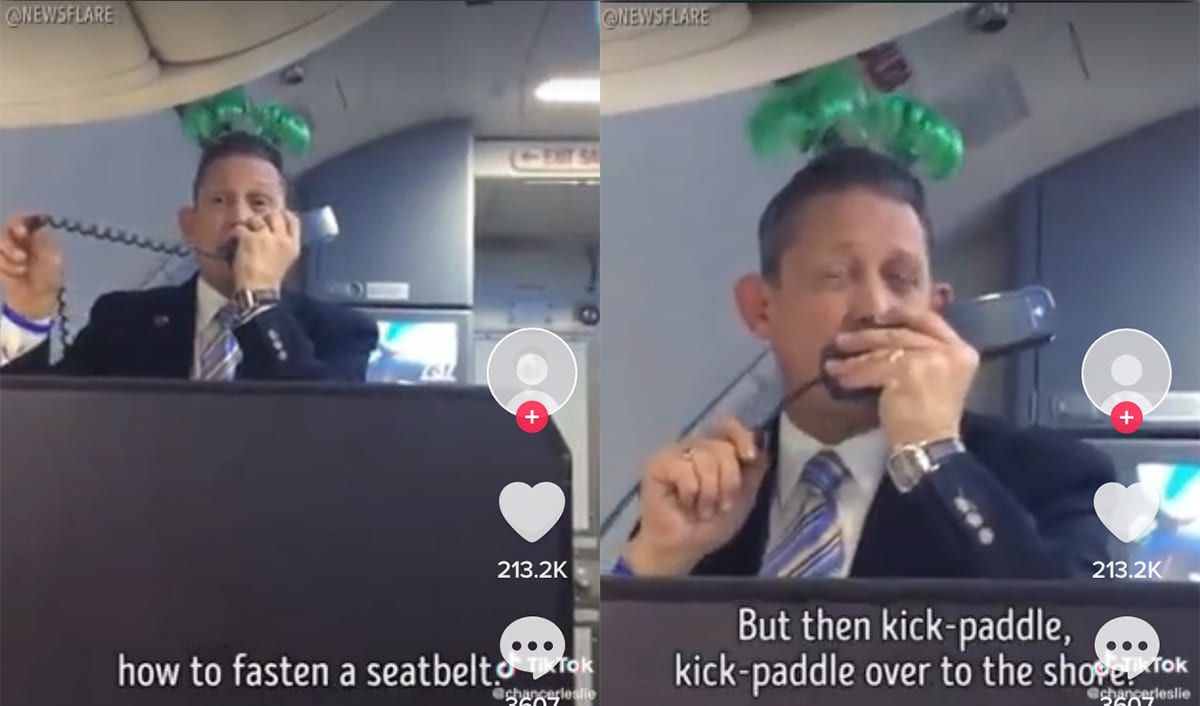 HILARIOUS: Southwest Airlines Flight Attendant Has Passengers Laughing ...
